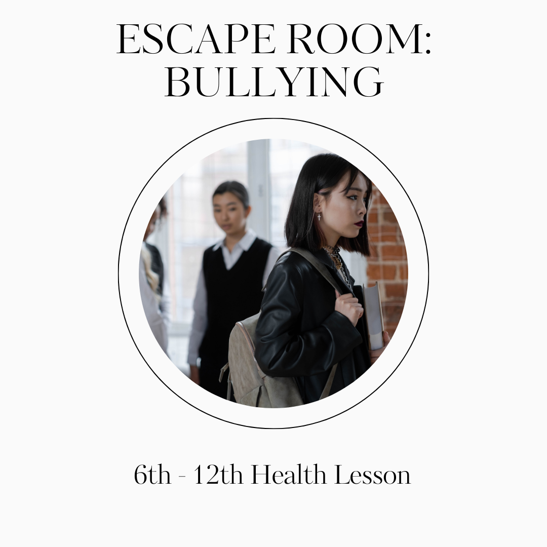 Escape Room: Bullying Health Class Bully & Empathy Activity: High Scho ...