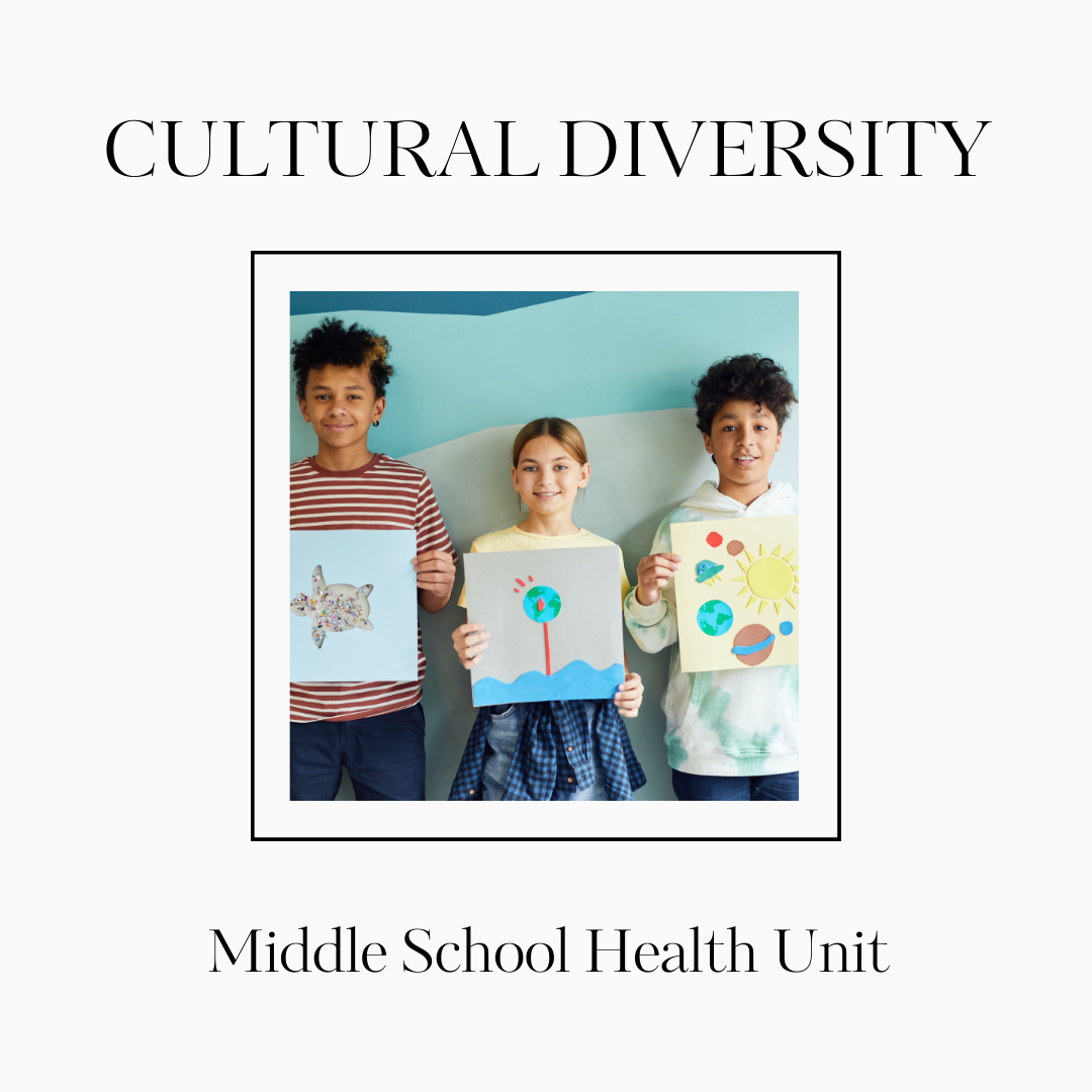 Cultural Diversity Unit for Middle School Health: Lessons Across 2 Gra ...