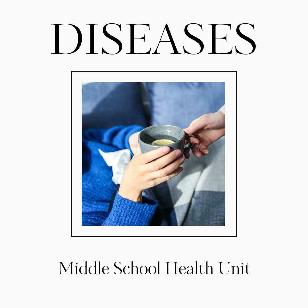 Diseases Health Unit for Middle School Health: Lessons Across 3 Grade ...