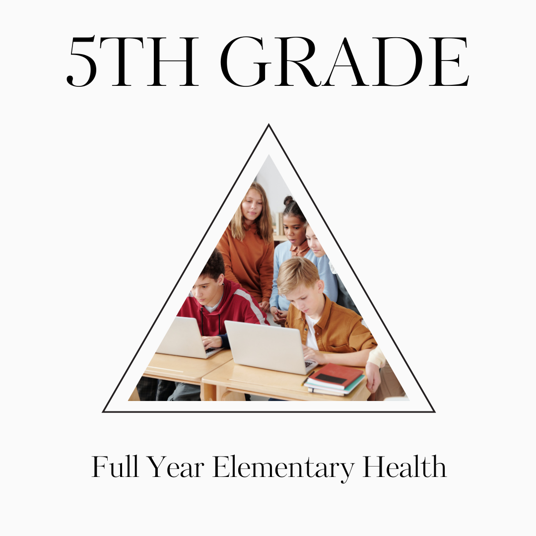 5th Grade Health: Full Year Elementary Health Curriculum – Health ...