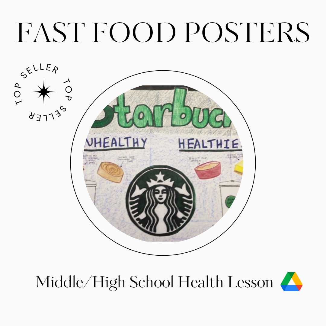 Fast Food Nutrition Lessons for Teen Healthy Eating: High School Healt ...