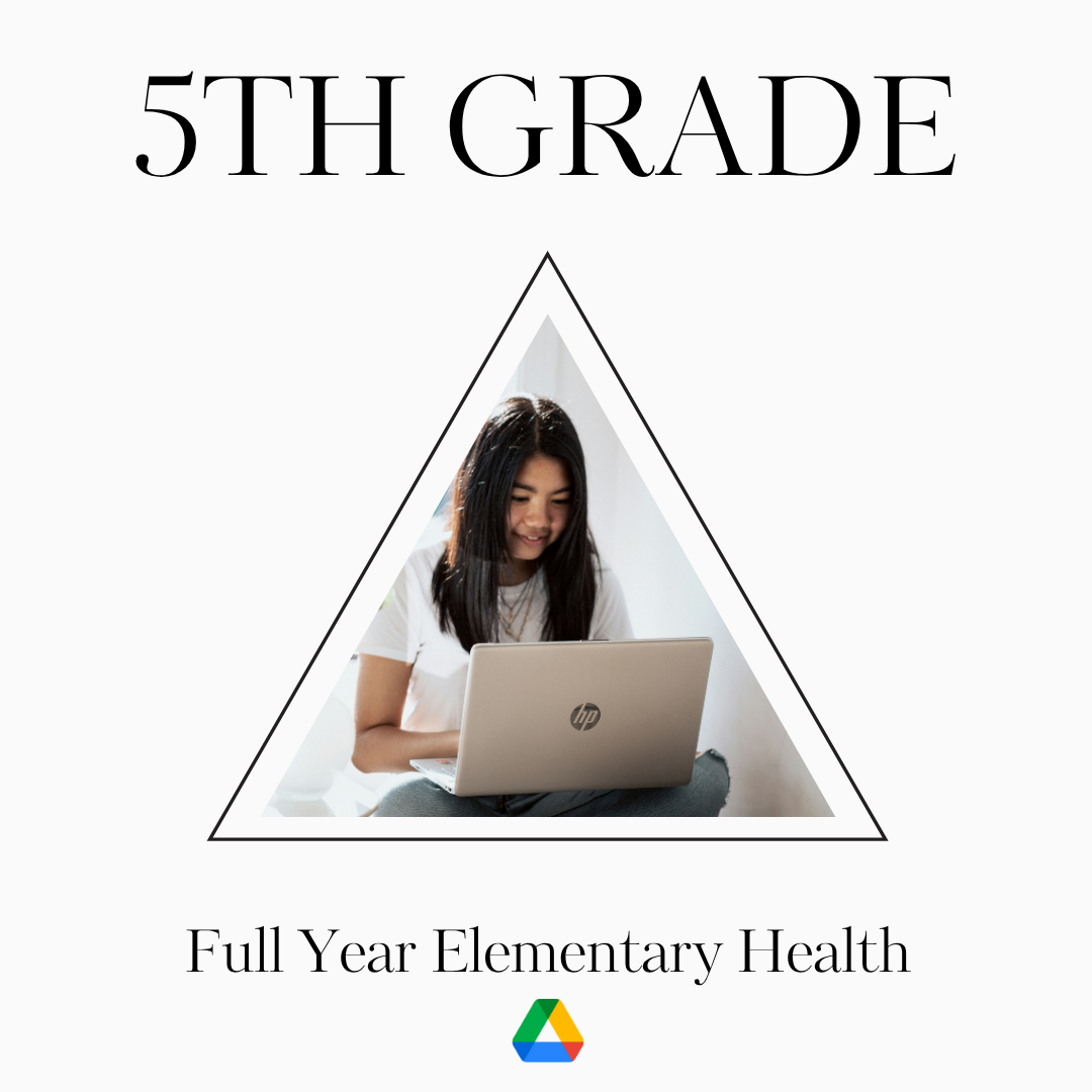 5th Grade Health: Full Year Elementary Health Curriculum – Health ...