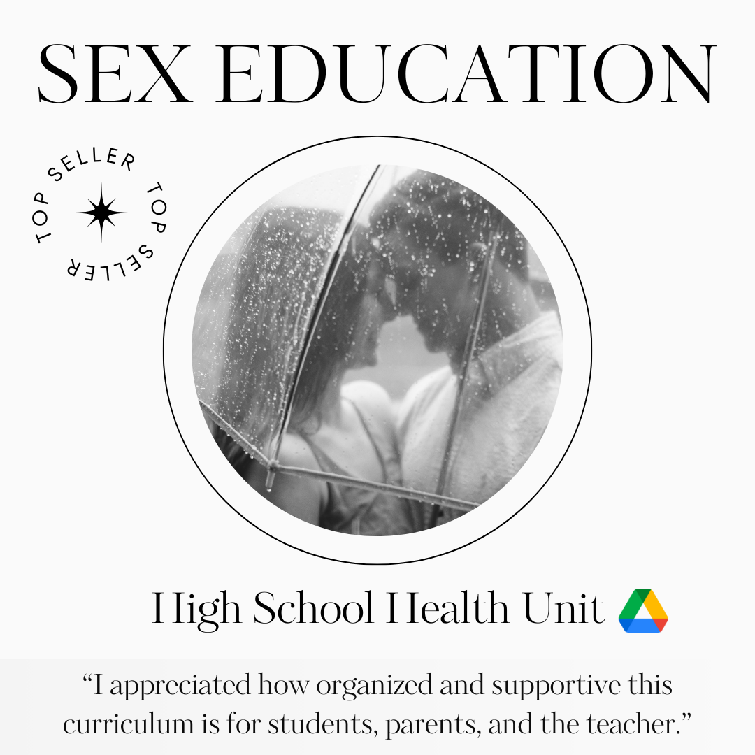 Sex Education Lessons Unit: A Best-Selling High School Sex Education U ...