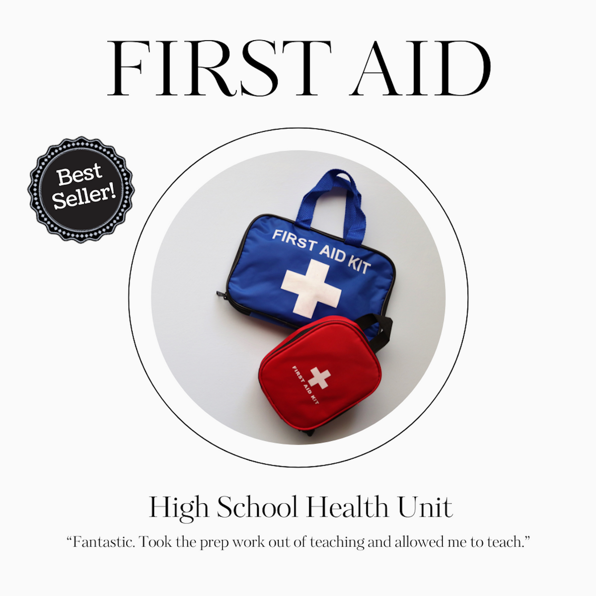 First Aid Unit Lessons: A High School Health Unit: High School Health ...